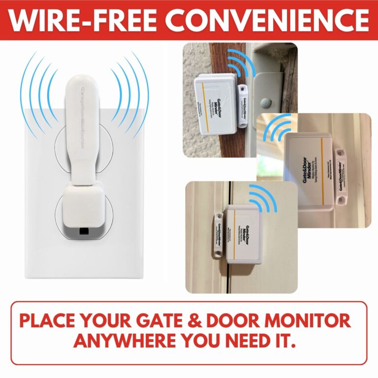 Gate & Door Monitor | Wireless Gate Monitor | Open Gate Indicator